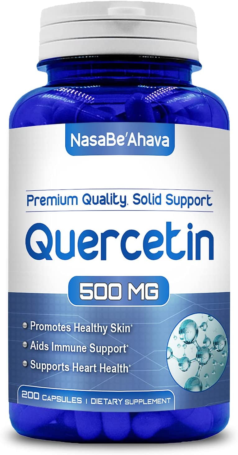 Quercetin - 500 mg - 200 Capsules - Walmart.com
