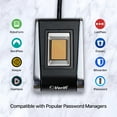 Verifi P5100 Premium Fingerprint Reader - USB, Compatible with Windows ...