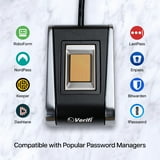 Verifi P5100 Premium Fingerprint Reader - USB, Compatible with Windows ...