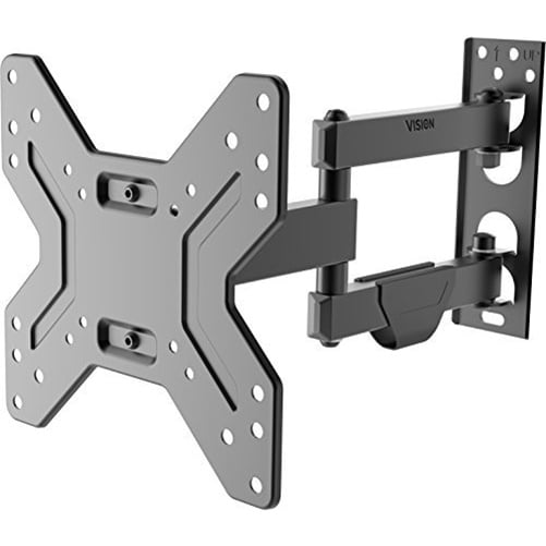 Vision - Wall mount for LCD display - steel - black - screen size: up ...