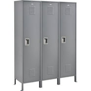 Global Industrial 652147GY 12 x 15 x 36 in. Double Tier Capital Locker ...