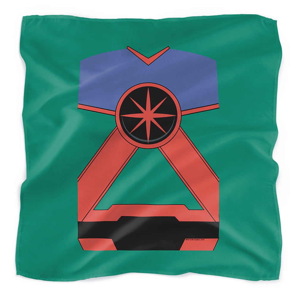 Justice League Martian Manhunter Uniform Bandana (21 in x 21 in ...