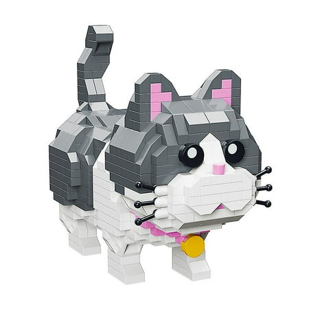 SEBNEEI,City Micro Size Building Blocks Animals Cute Toy Corgi Dogs ...