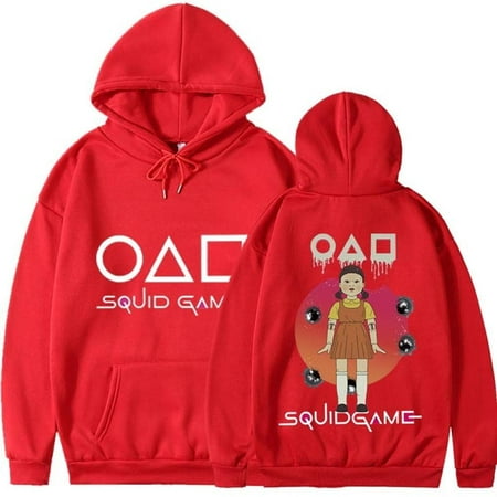 Squid game hoodie Squid Game Cosplay Costume Jackets Unisex Tracksuits ...