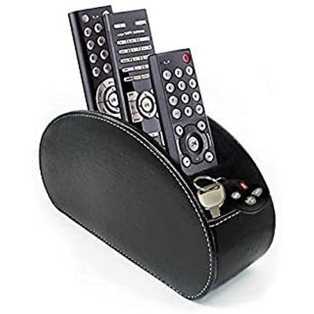 Remote Control Holder Organizer Leather Control Storage TV Remote ...