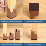 "Ezprotekt 4Pack Adjustable Furniture Risers, Heavy Duty Bed Risers, 2 ...