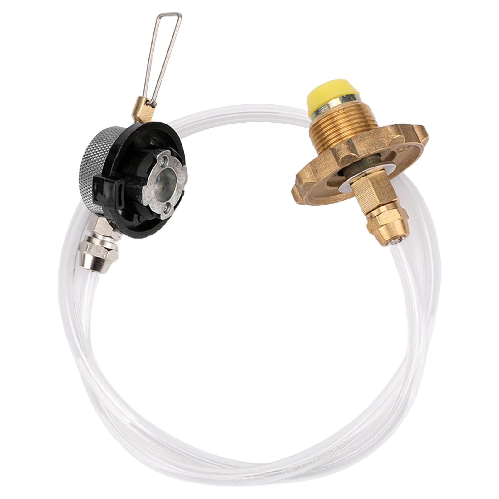 Refill Adapter Gas Tank Flat Cylinder Tank Conversion Joint Coupler ...