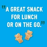 Teddy Grahams Honey Graham Bear-Shaped Healthy Crackers for Kids, 10 oz ...