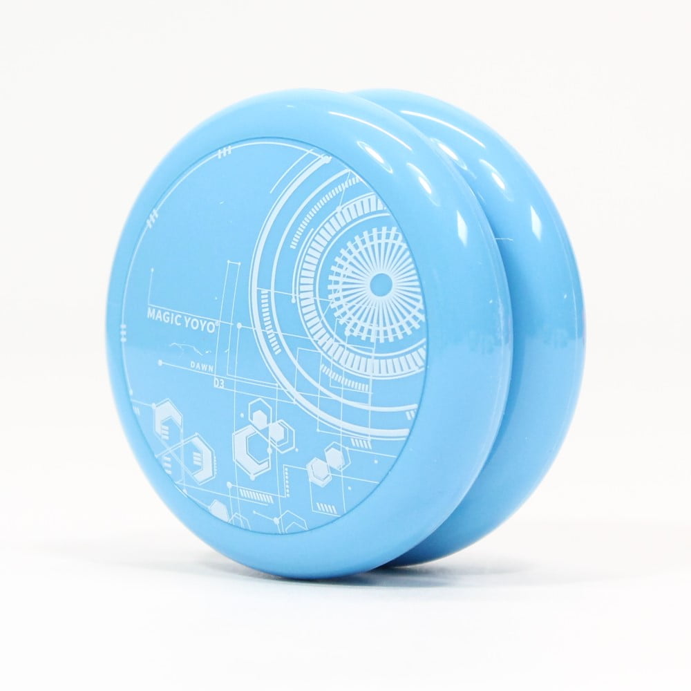 MAGICYOYO Dawn D3 Yo-Yo - Plastic Looping YoYo (Blue) - Walmart.com