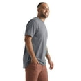Hanes Men's & Big & Tall Men's Triblend Lightweight Crewneck Tee Shirt ...