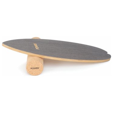 Strongtek Professional Wooden Wobble Balance Board, 17.5 inch, Anti ...