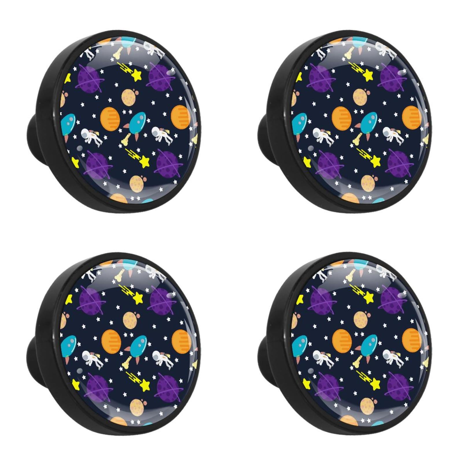 4 Pcs Rocket Astronauts Planet Knobs for Kitchen Cabinet Cupboard ...