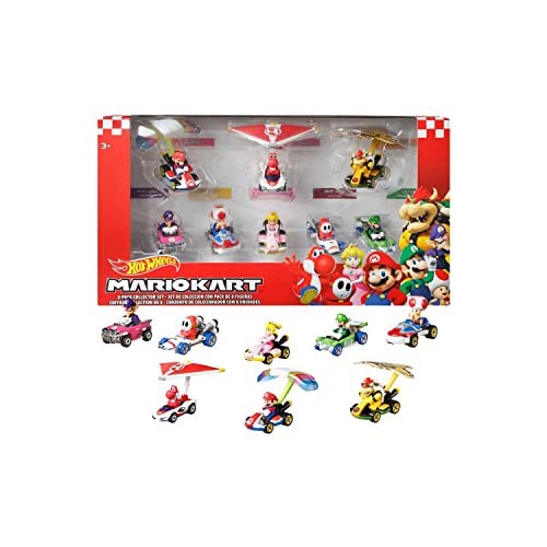 DieCast Hotwheels Mario Kart Cars 8 Pack [Collector Set] - Walmart.ca