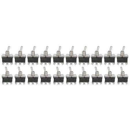 Electric Toggle Switch BERM@ 20Pcs Toggle Switch BEM1321 LED Light ...