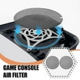 PS5 Dust Protector Cover Kit, High-Density Breathable Mesh Dust Cover ...