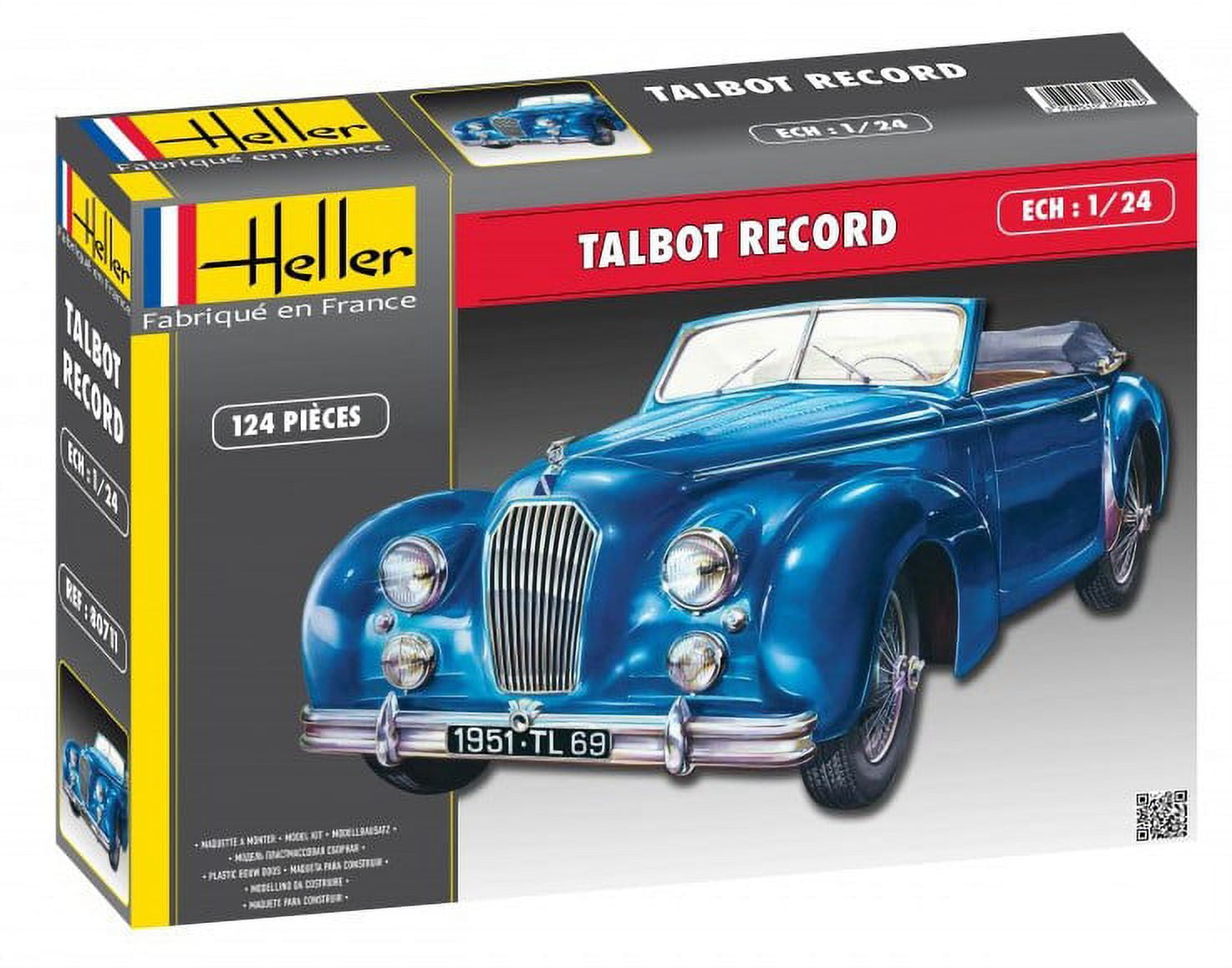 1/24 1950 Talbot Lago Record Convertible Car (60th Anniversary Ltd Re ...