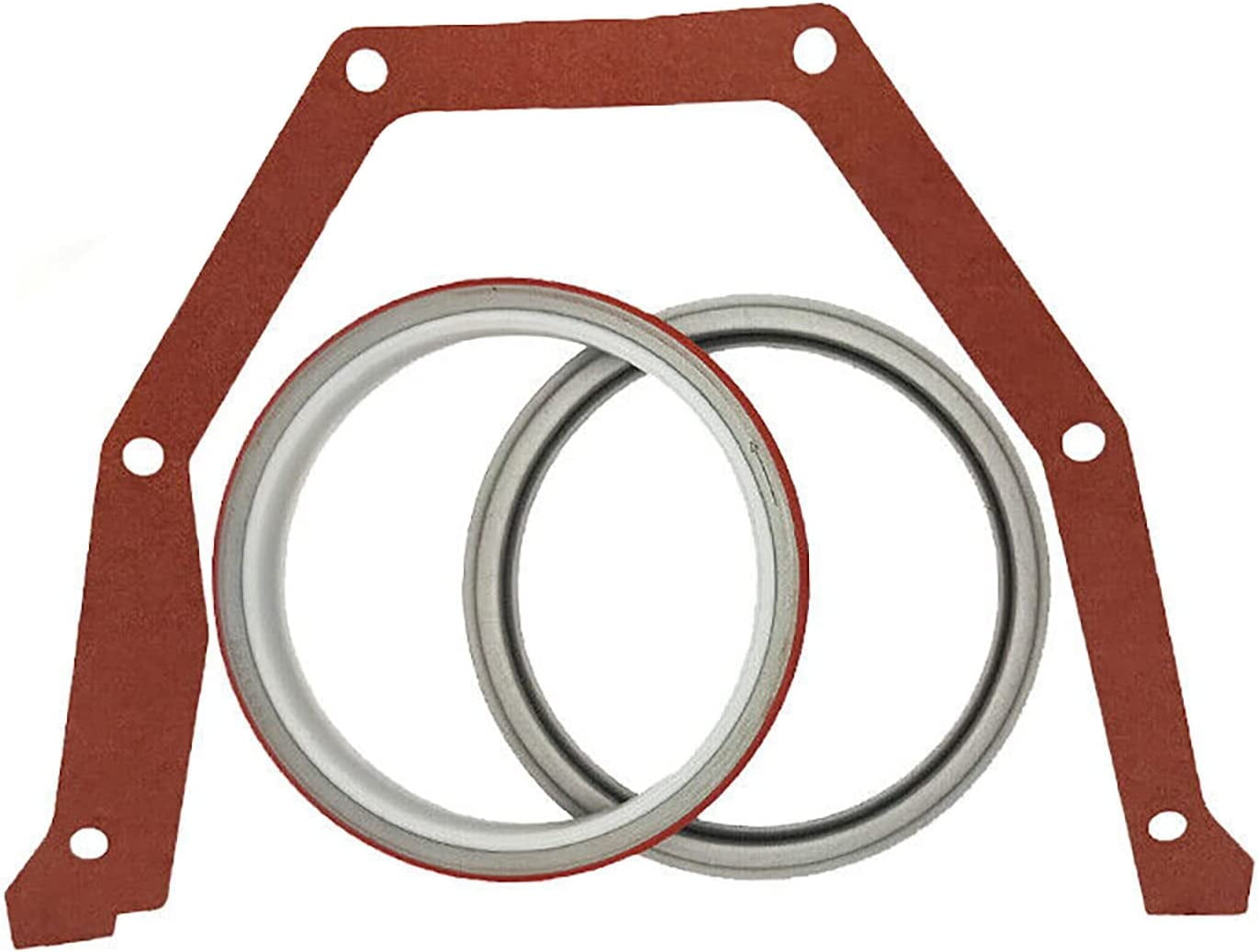Seapple Rear Main Crankshaft Oil Seal Kit 3925529 3934486 Compatible ...