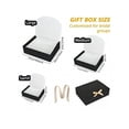10PCS White Gift Boxes with Lids & Ribbons - Perfect for Bridesmaid ...