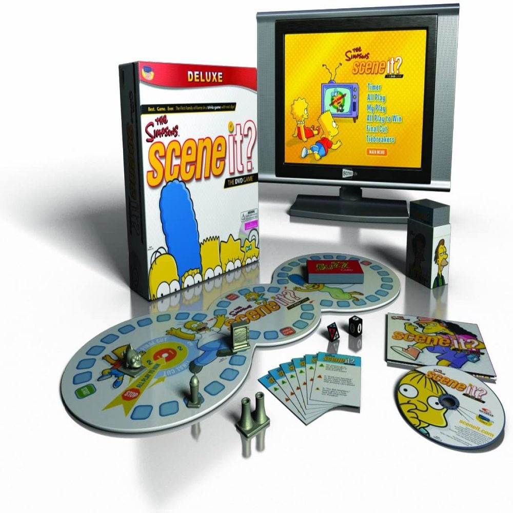 Simpsons scene it dvd game - groupsnimfa