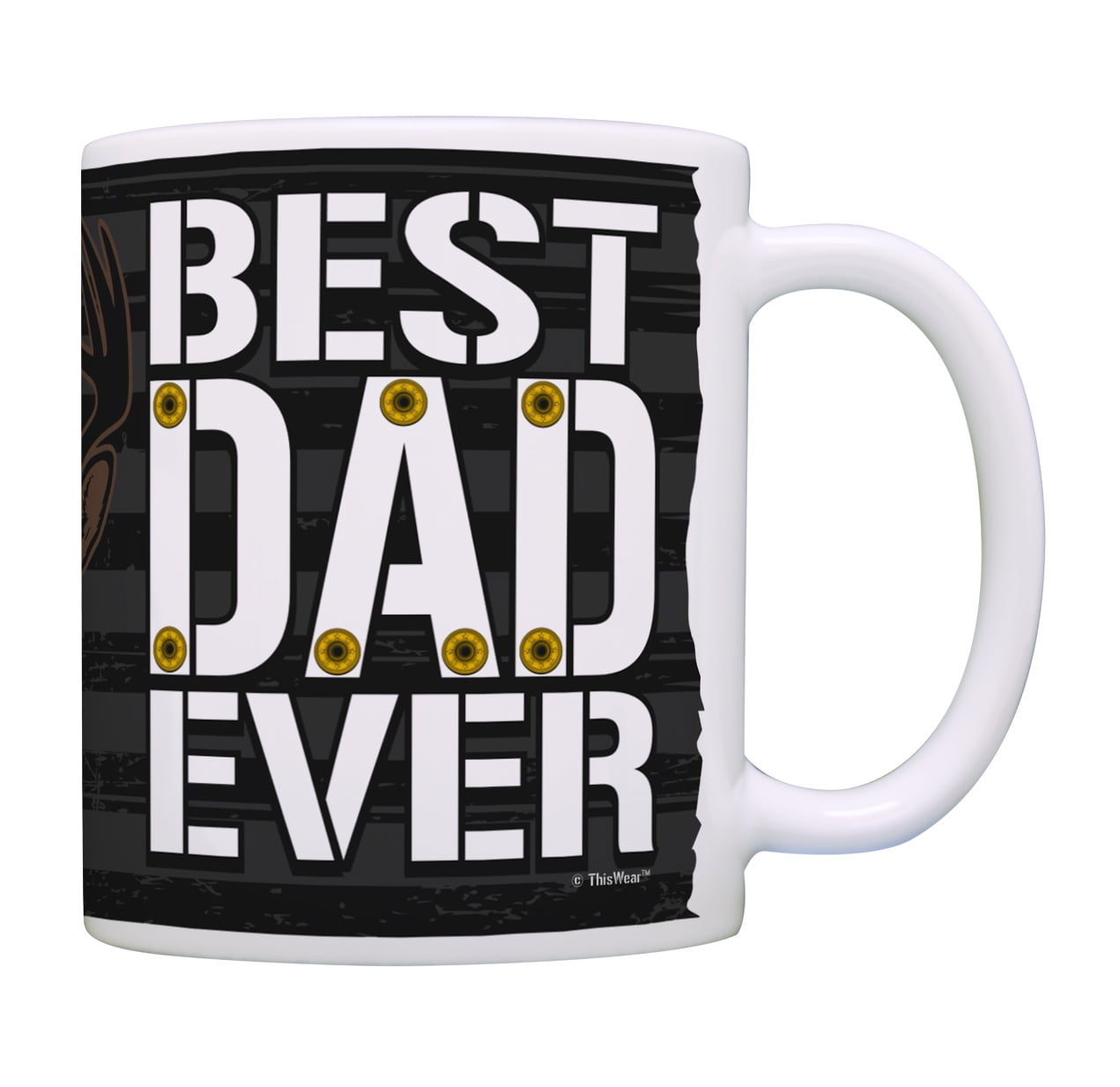 ThisWear Fathers Day Mug Best Dad Ever Mug for Dad Best Dad Coffee Mug ...