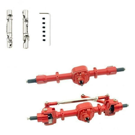 RC Crawler Axles,1/12 rc car axle front rear axles assembly,CNC metal ...