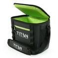 Titan by Arctic Zone 12 Can Capacity Welded Cooler, Black/Green, Count ...