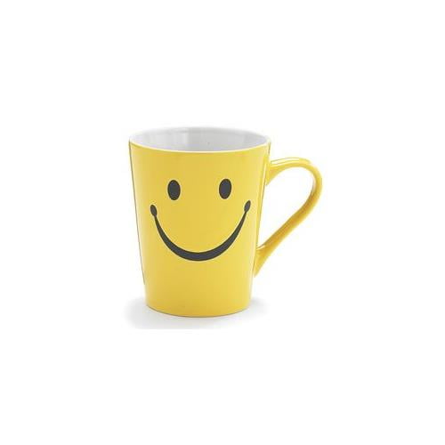 1 X Smiley Happy Face 14 oz Stoneware Coffee Mug/Cup - Walmart.com