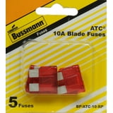 10 Amp Fast Acting Blade Fuse, Red - Walmart.com
