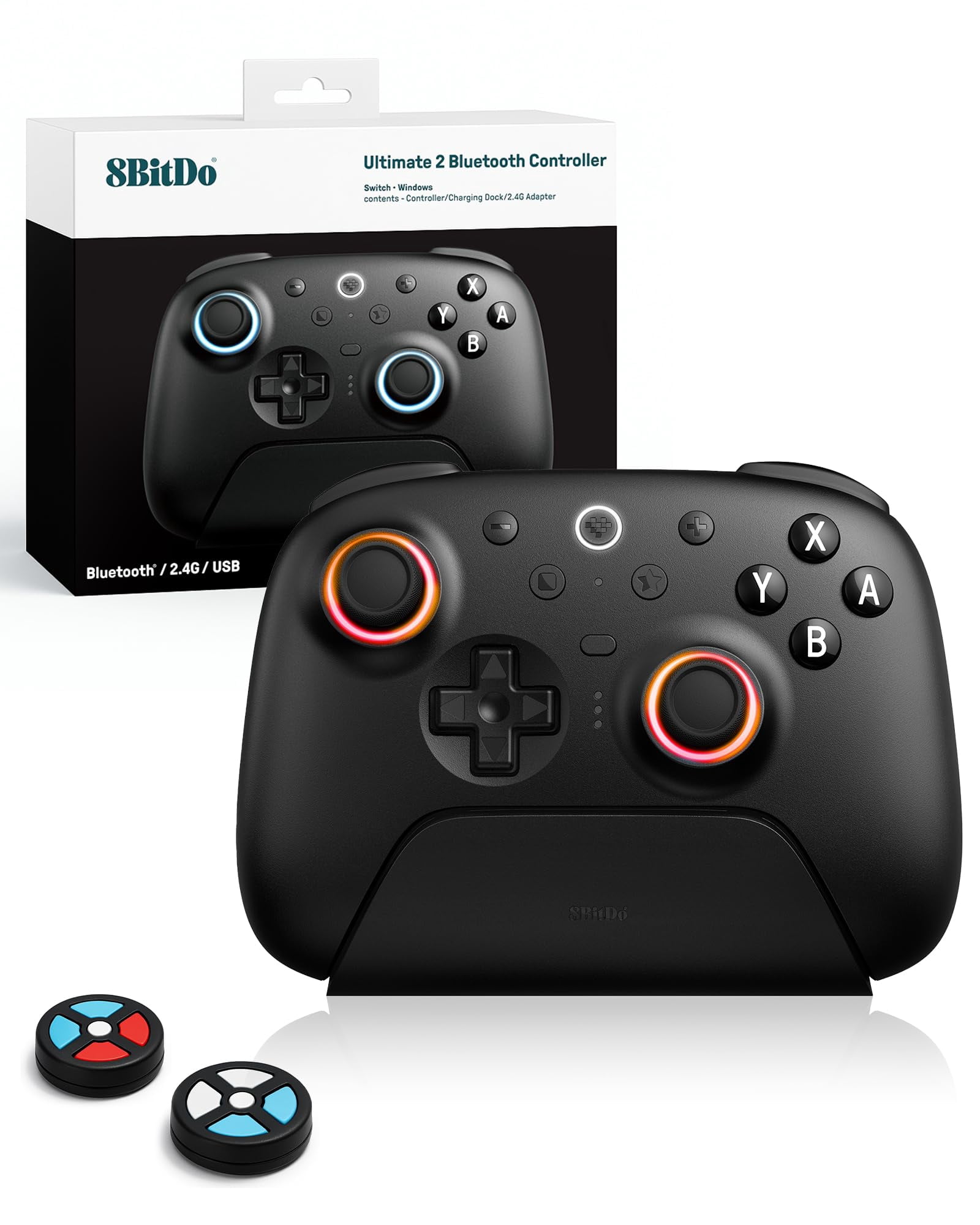 Controlador Bluetooth 8Bitdo Ultimate 2 para Switch y PC | Bodega ...