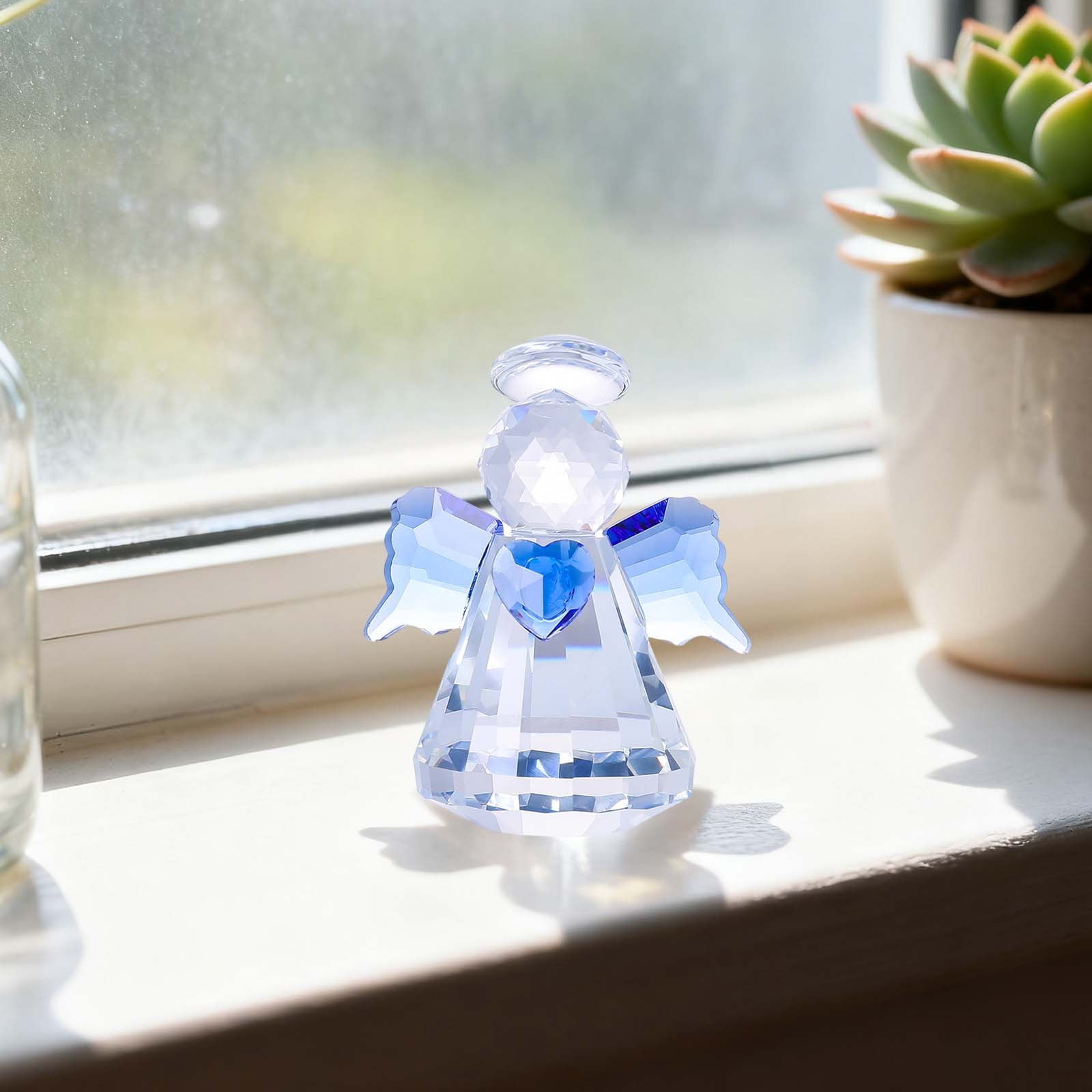 Click here for Bkre Crystal Angel Collectible Figurines 2.68 Inch... prices