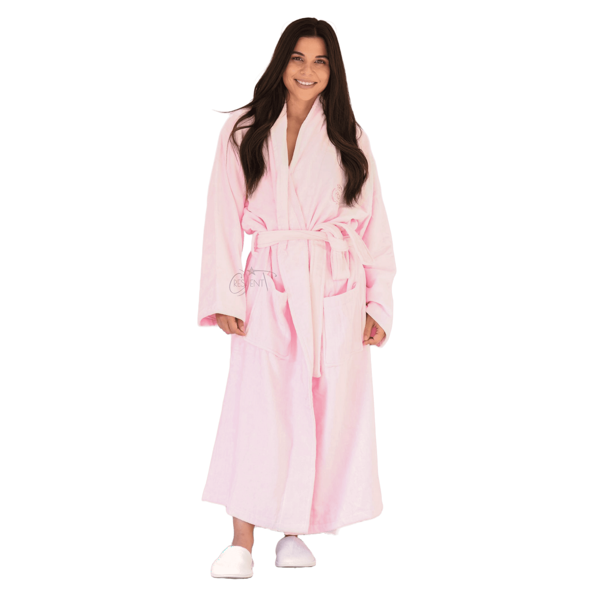 Click here for Crescentt Luxury Terry Cloth Bath Robes With Slipp... prices