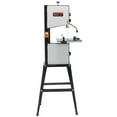 SKYSHALO Band Saw with Stand Benchtop Bandsaw, 9.65 in, 370W Two-Speed ...