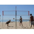 Portable & Adjustable PowerNet Volleyball Four Square Net for Game ...