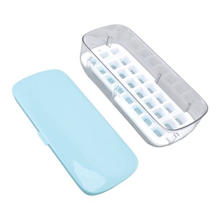 24 Grids Ice Trays With Storage Box And Lid, Silicone Ice For Freezer ...