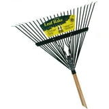 CF24W 48 in Handle 24 in Metal Head Leaf Rake - Walmart.com