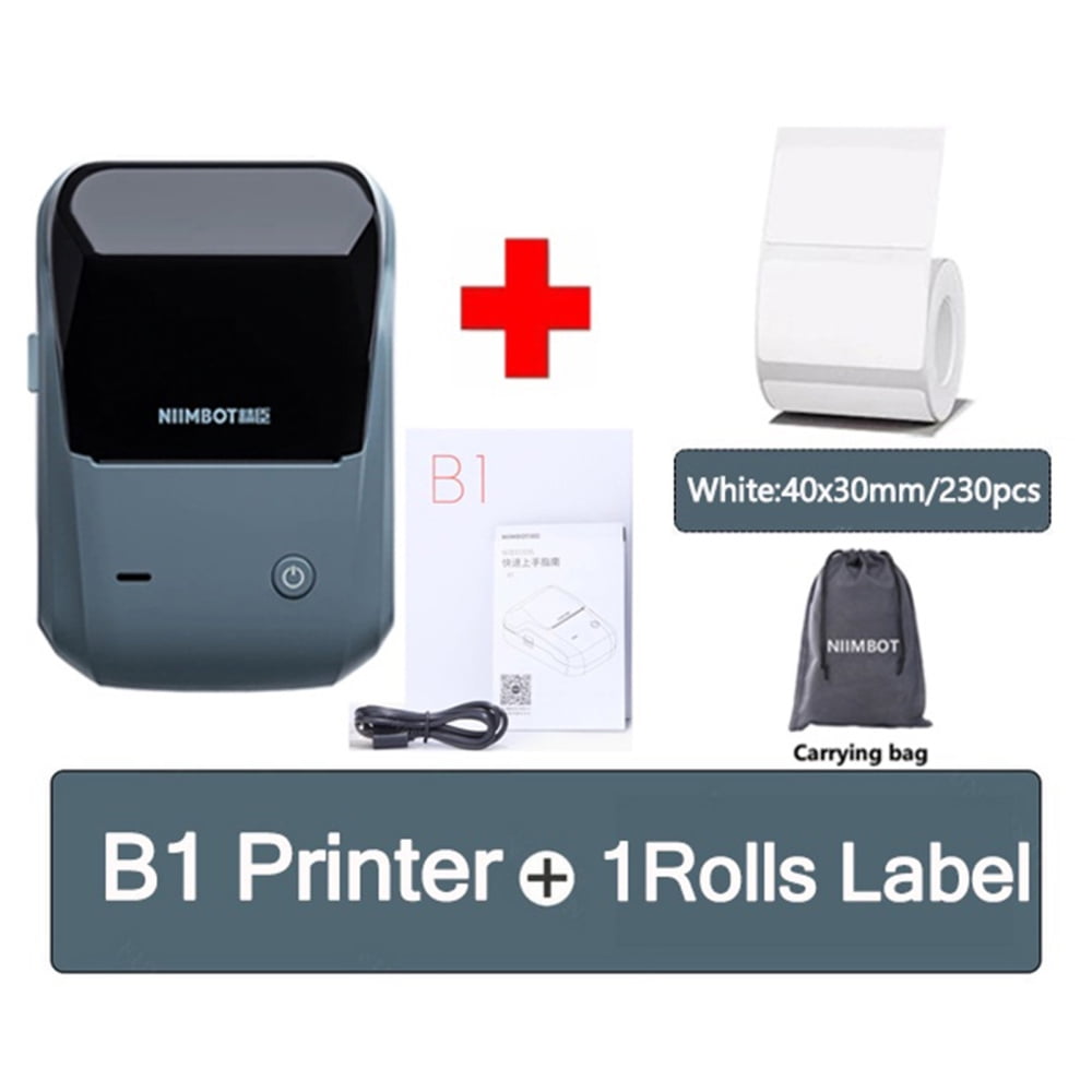 Mini Thermal Label Maker Wireless Machine Instant Thermal Printer for ...