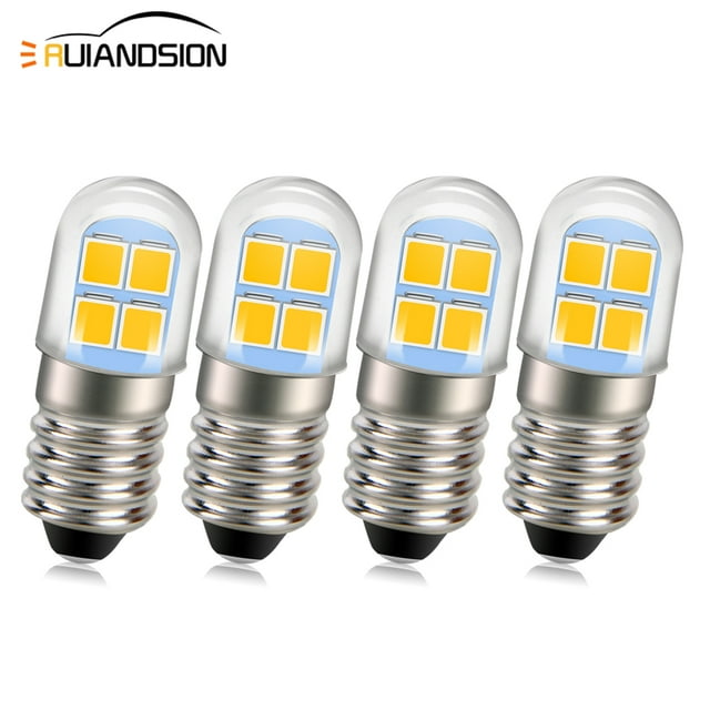 Ruiandsion 4-6V E10 Flashlight Bulbs LED Replacement Bulb for Torch ...