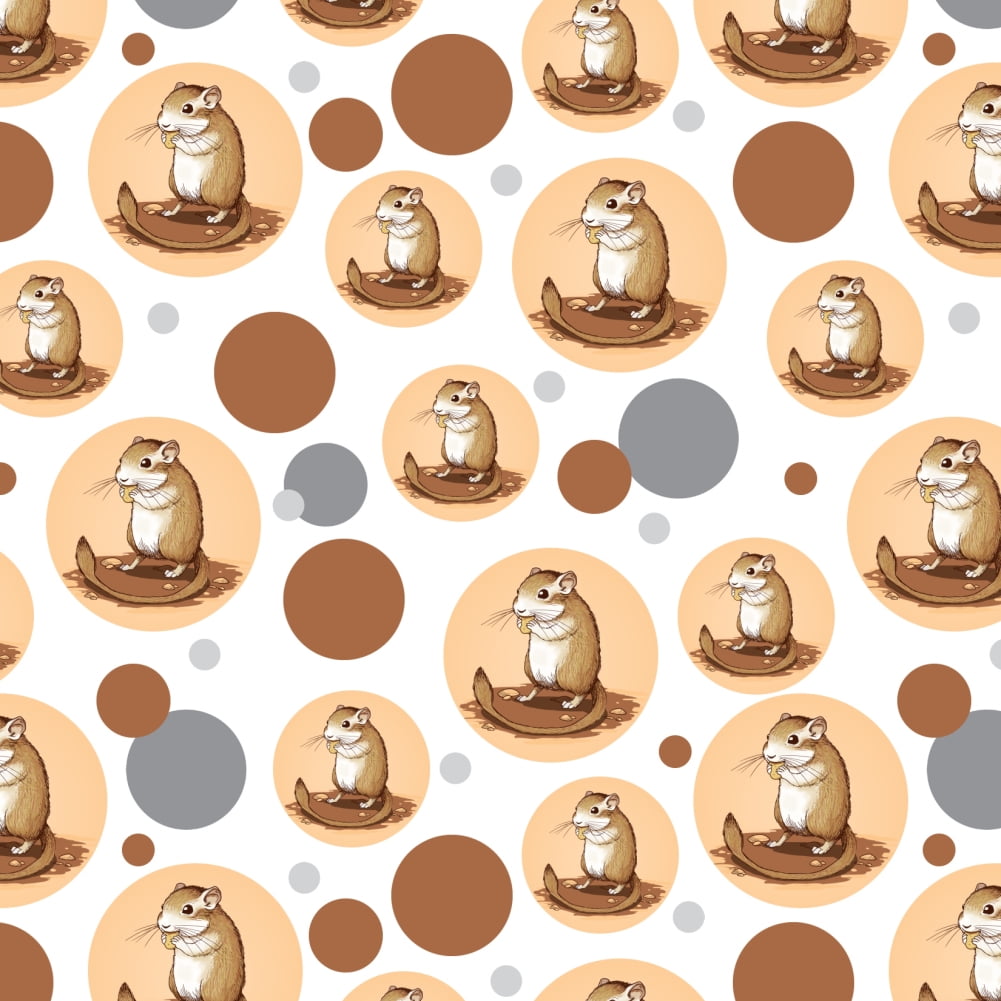 Gerbil Cute Rodent Pet Premium Gift Wrap Wrapping Paper Roll - Walmart.com