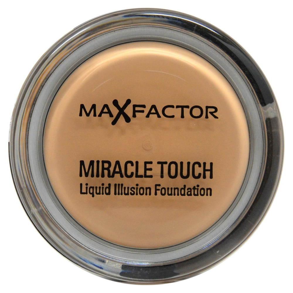Max Factor Miracle Touch Liquid Illusion Foundation, Golden - Walmart ...