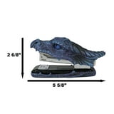 Ebros Gift Blue Ice Fire Dragon Head Stapler, Light Duty, Resin, 6 ...
