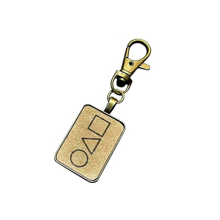 Squid Game Invitation Card Necklace And Keychain Invitation | Walmart ...