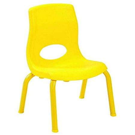 Angeles 8"H MyPosture Chair, Yellow, AB8008PY, Homeschool Classroom ...