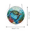 Acrylic Puzzle Window Hanging Suncatcher Decorative Ornament Window ...