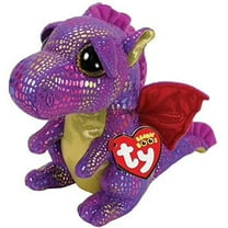 Free Shipping! TY Beanie Boos - ANORA the Dragon (Glitter Eyes) (Medium ...