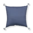 Better Homes & Gardens Sakura Shibori Square Outdoor Throw, 19 x 19, Blue, with Corner Tassels ...
