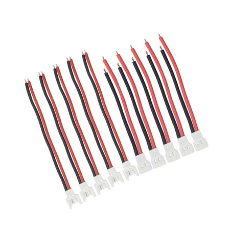 10Pcs RC Battery Balance Charger Cables 2Pin for RC parts Lipo Battery ...