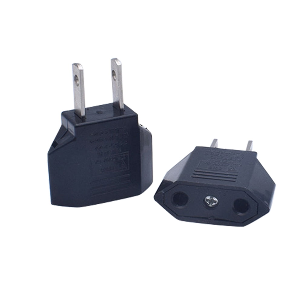 Yoone Travel Portable EU to US AC Power Plug Adapter Wall Socket ...