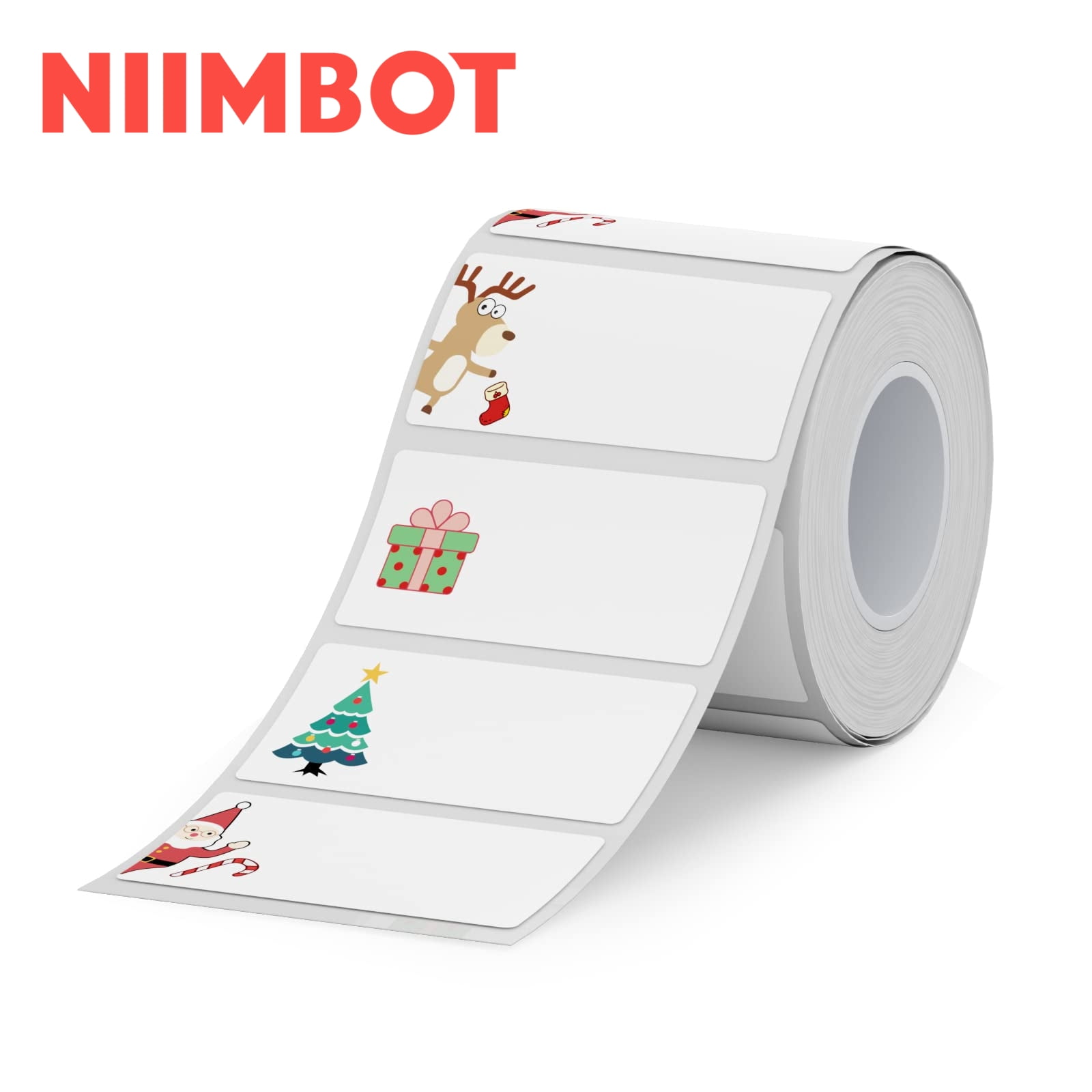 NIIMBOT Labels B1/B21/B3S Label Printer, Thermal Labels 1.57"x 0.78"(40x20mm), 1 Roll of 320 ...