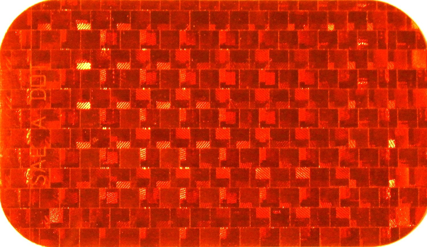 ifloortape DOT-SAE Amber 2" x 3.5" High Visibility Reflective Stick On ...