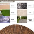 Roll-Out Garden Pathway 7 FT Curved 2 Pack, Outdoor Walkway with Non ...
